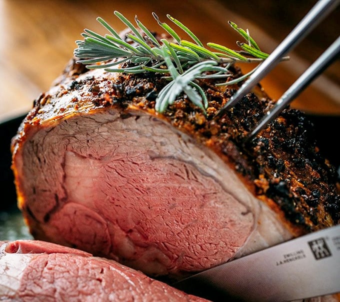 This isn't just prime rib &ndash; it's a masterclass in patience, a slow-roasted testament to the fact that some things simply can't be rushed.
