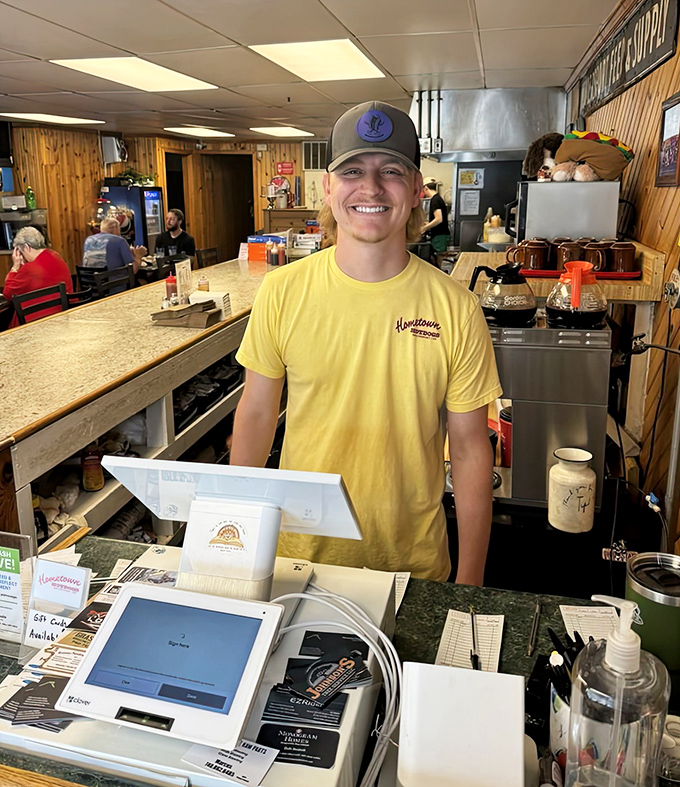 Community gathering spot where locals and travelers alike find common ground over uncommonly good food.