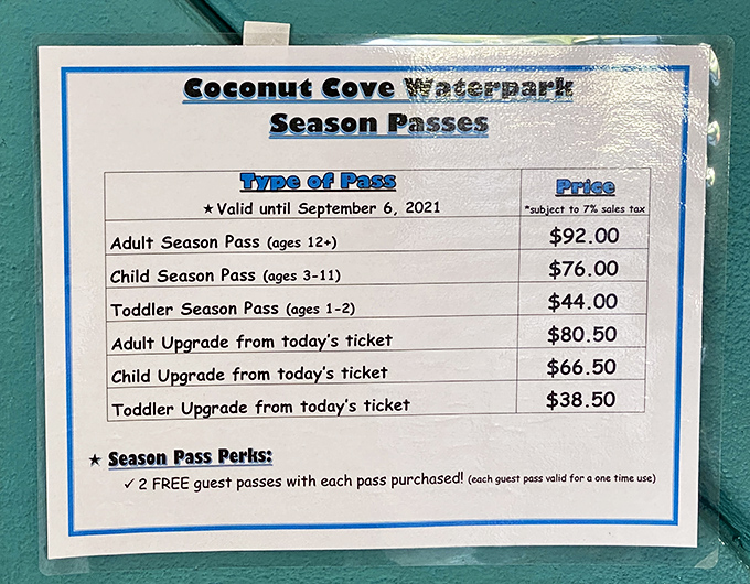 Season pass prices that won't require a second mortgage&mdash;a refreshing concept in a state where "budget-friendly fun" often seems mythical.