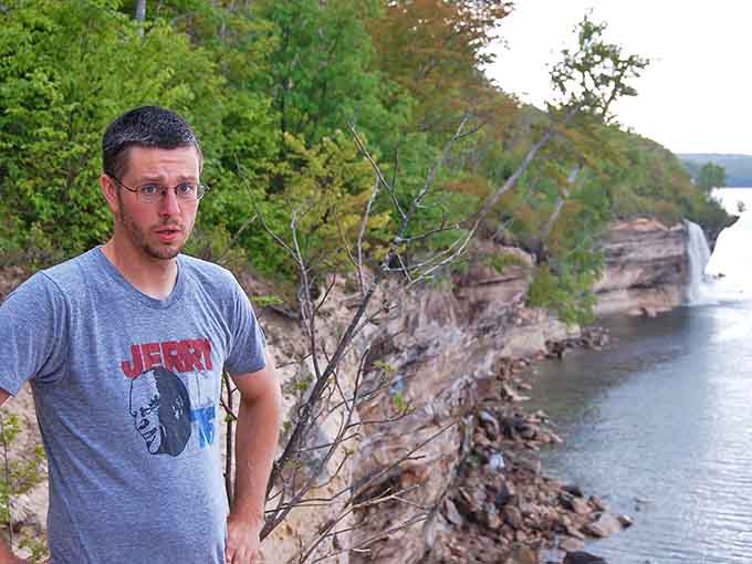 That expression says it all: sometimes you just have to stand there and let the magnificence of nature sink in properly.