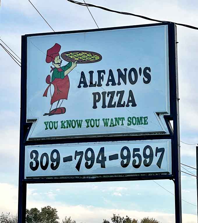 "You know you want some" &ndash; has there ever been a more honest restaurant slogan? The cartoon chef knows exactly what we're thinking.