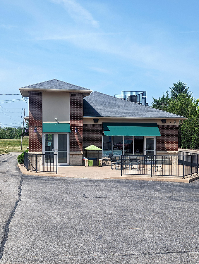 From this angle, Z's reveals its true purpose &ndash; not just an ice cream shop, but a community gathering place where sweet memories are made daily.