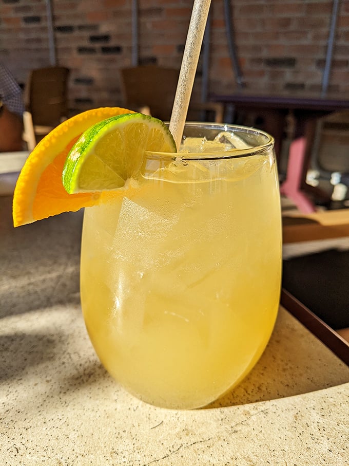 This isn't just any cocktail &ndash; it's sunshine in a glass, with citrus notes that dance across your palate and make you forget all about your workweek.
