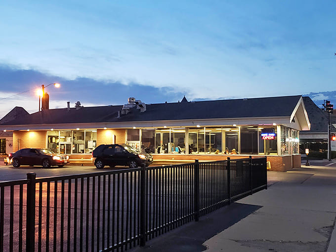 As evening approaches, Wilson's glows like a beacon of comfort food consistency in a world of culinary trends and fads.