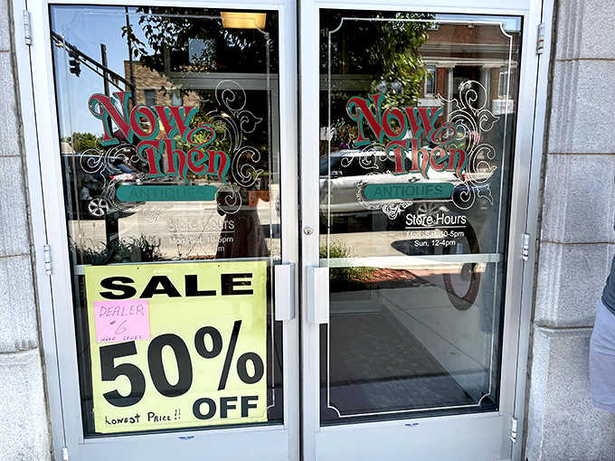 These doors mark the threshold between ordinary shopping and extraordinary discovery &ndash; 50% off signs are just a bonus.