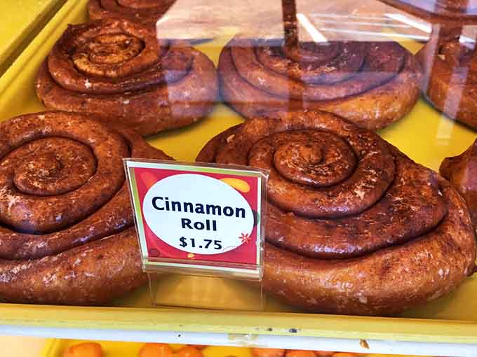 These cinnamon rolls aren't playing around &ndash; they're serious spirals of spiced dough that pull apart in satisfying, glaze-drenched strands.