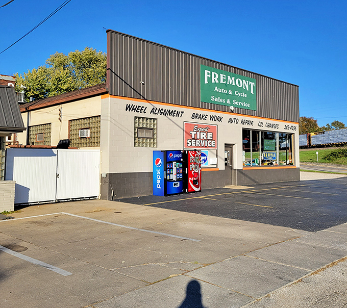 Fremont Auto & Cycle represents the backbone of small-town America, where local businesses have served generations with mechanical know-how and neighborly trust.