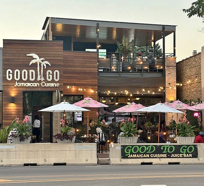 The storefront glows invitingly as evening approaches, beckoning hungry diners to discover what all the fuss is about inside.
