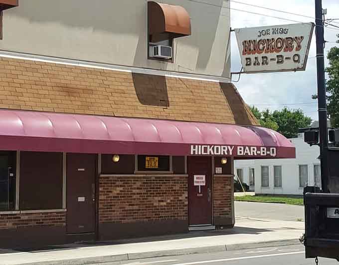 The storefront that's become a Dayton landmark, promising smoke, flavor, and satisfaction to all who enter.