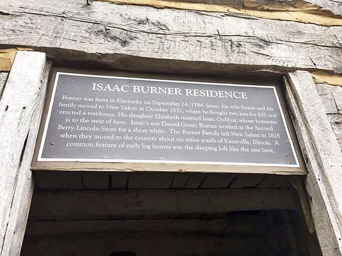 Historical plaques throughout the village provide context and connections, linking specific buildings to the people who lived and worked within them.