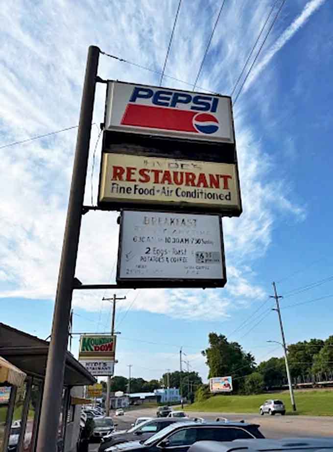 The classic roadside sign stands tall against Ohio skies &ndash; a beacon for hungry travelers and a landmark for locals coming home.