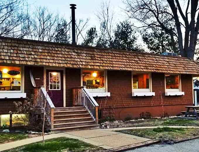 The entrance beckons like an old friend inviting you in for coffee and conversation.