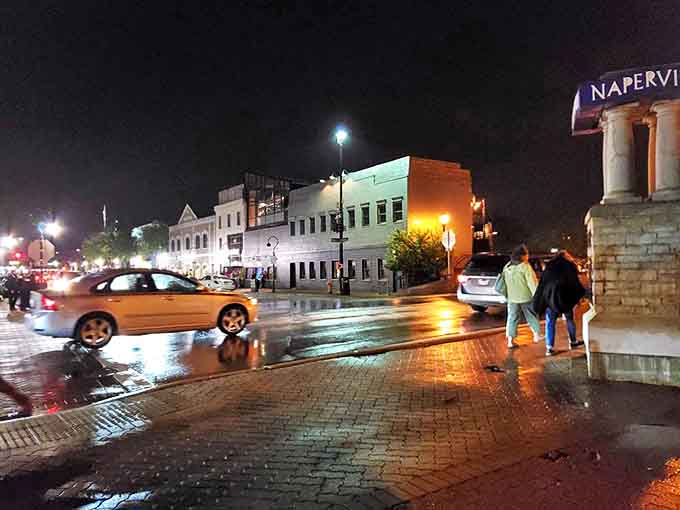 Downtown Naperville's historic architecture provides the perfect backdrop for this modern speakeasy, hiding in plain sight among the bustling streets.