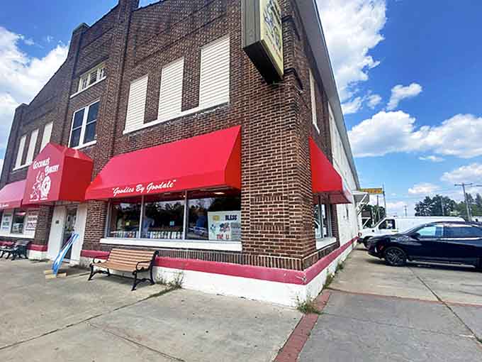 From this unassuming corner in Grayling, Goodale's has been launching diet cheat days and creating food memories for generations of visitors.