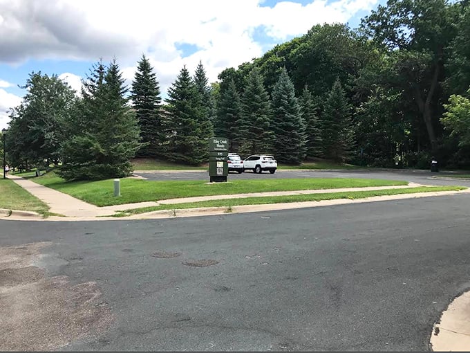 Convenient parking areas make Riley Creek Trail accessible for visitors of all ages, with clear signage directing to trailheads.
