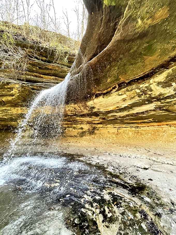 Rocky terrain and flowing water combine to create the kind of scene that makes you understand why people become nature photographers.