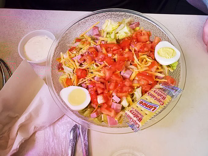 This chef's salad isn't just healthy-adjacent &ndash; it's a colorful celebration of fresh ingredients that doesn't sacrifice an ounce of flavor.