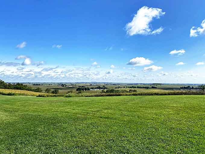 Rolling hills stretch toward the horizon in waves of green and gold &ndash; the kind of view that makes you pause, breathe deeply, and remember what matters.