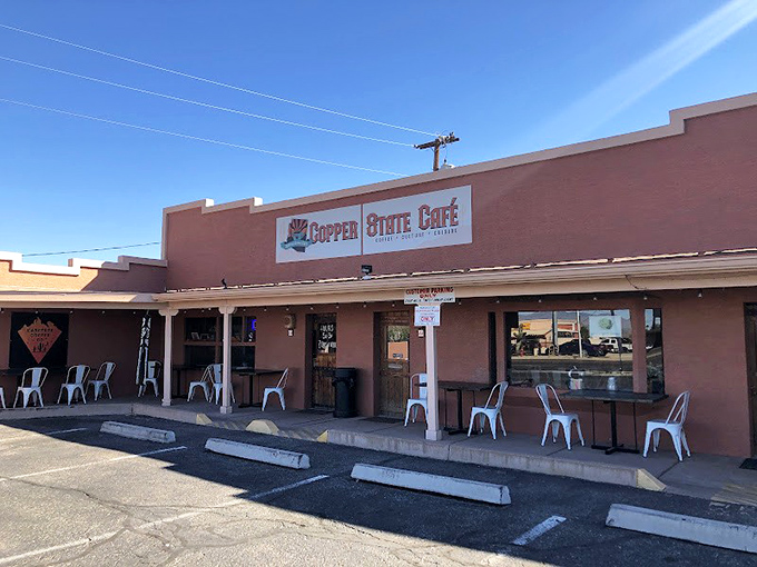 The Copper State Caf&eacute; serves up nostalgia alongside homemade pies in a setting that feels delightfully frozen in time.