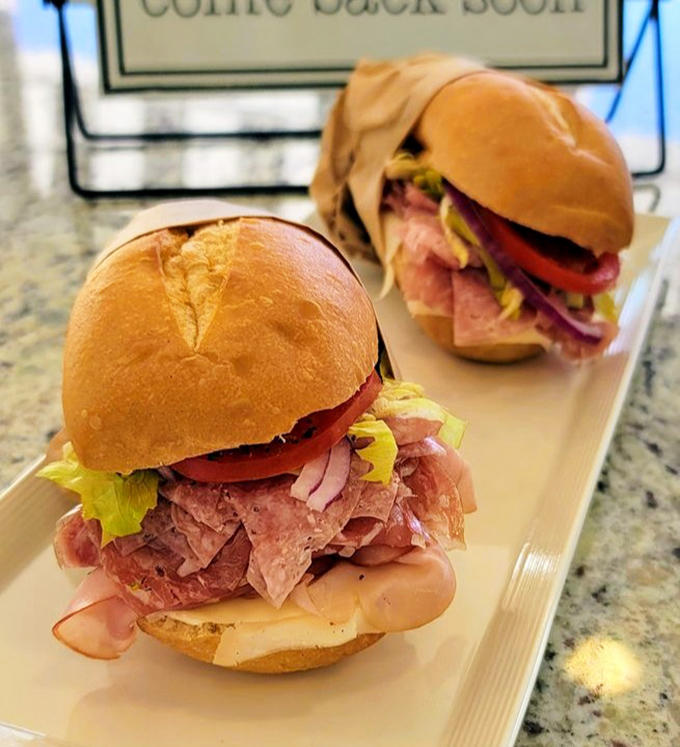 These Italian subs look like they just stepped off a plane from Brooklyn &ndash; serious sandwiches that demand to be eaten with both hands.