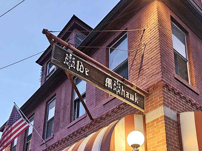 The vintage signage hanging proudly announces you've arrived at a Columbus institution that's stood the test of time.