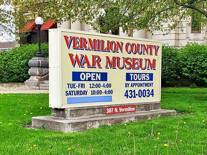 That welcoming sign out front promises exactly what's inside, an open invitation to explore American military history in all its complexity and humanity.