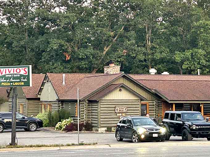 A destination worth finding &ndash; Vivio's street view promises Italian-American delights in a setting that couldn't be more Michigan.