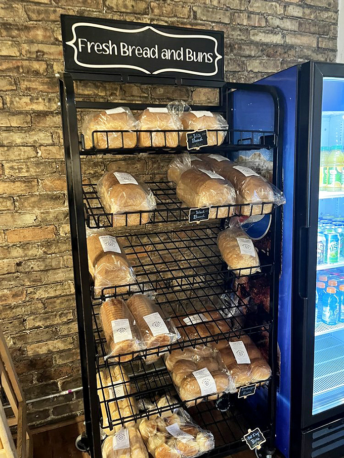 Fresh bread stacked and ready to remind you that carbs are not the enemy, they're actually your very best friend.