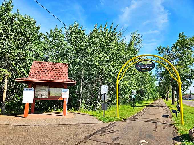 The welcoming arch marks more than just an entrance&mdash;it's a gateway to adventure, memories, and the heart of Minnesota's outdoor culture.