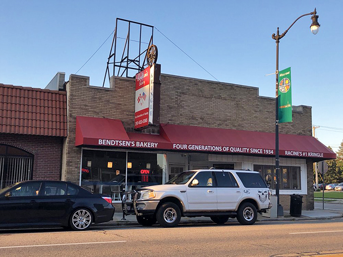Morning light softly illuminates the bakery, highlighting a place that has been Racine&rsquo;s favorite for generations.
