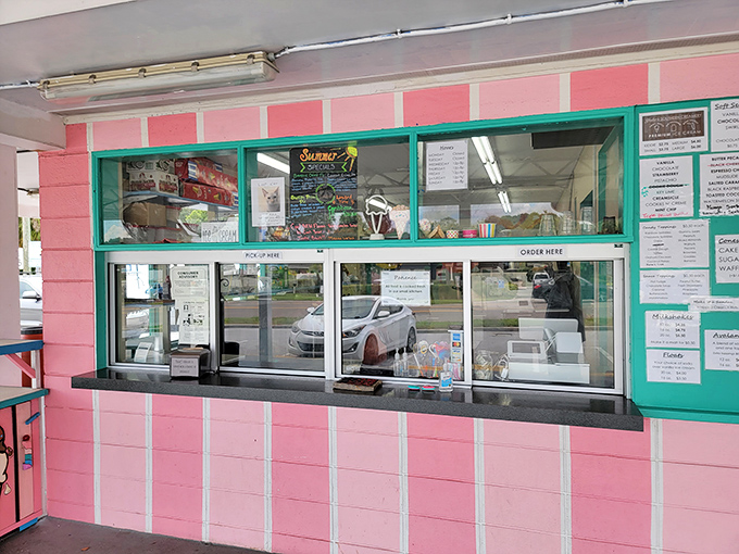 The pink and turquoise facade isn't just retro-cool &ndash; it's a beacon of hope for anyone craving exceptional soft serve in Florida.