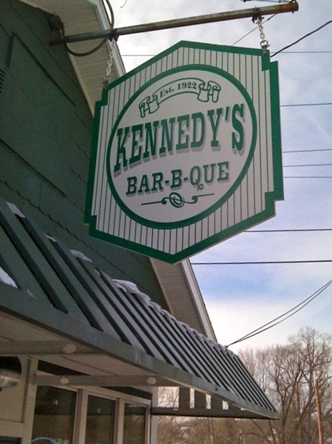 The iconic green and white sign has guided hungry travelers to barbecue salvation for generations of Ohioans and lucky visitors.