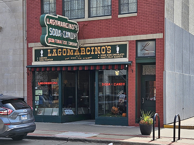 The storefront stands as a delicious act of defiance against chain stores and passing trends &ndash; a sweet landmark that proves some things truly don't need "updating" to remain perfect.