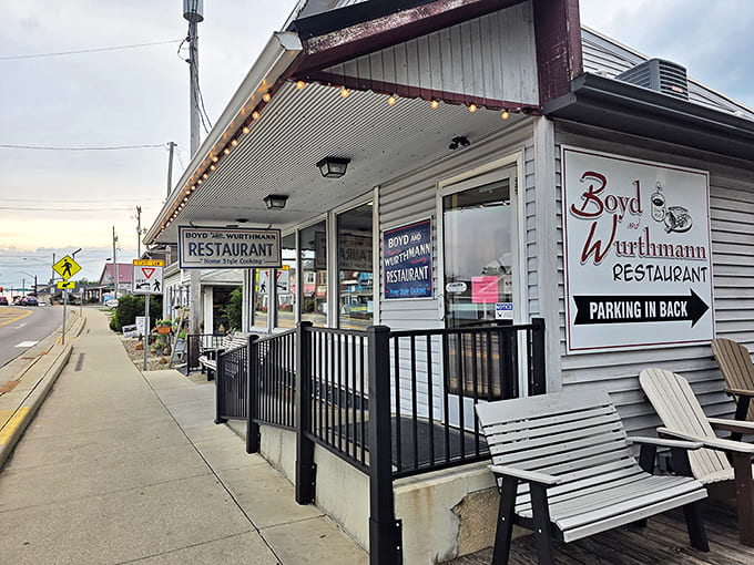 The entrance to carb paradise &ndash; where diet plans go to die and nobody feels bad about it.