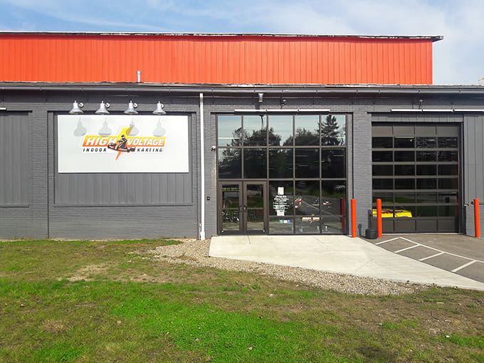 The unassuming exterior hides the temple of speed within &ndash; like finding a Ferrari engine in your grandmother's station wagon.