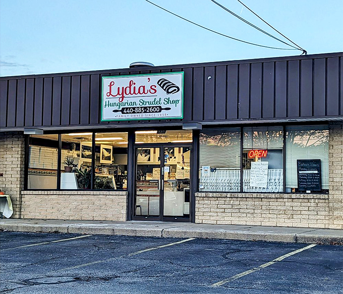 Lydia's storefront may blend into its surroundings, but for those in the know, it's a beacon of authentic European baking excellence.