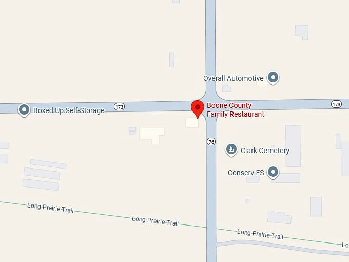 16. boone county family restaurant (caledonia, il ) map