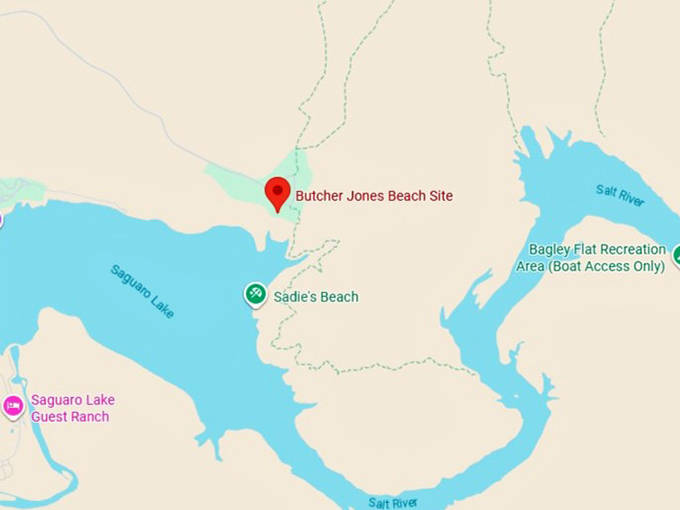 16. butcher jones beach site map