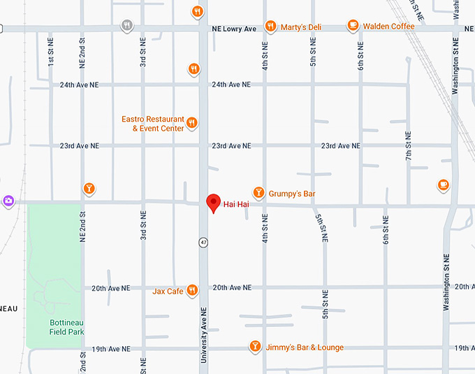 16. hai hai (minneapolis, mn) map