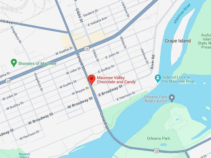 16. maumee valley chocolate and 