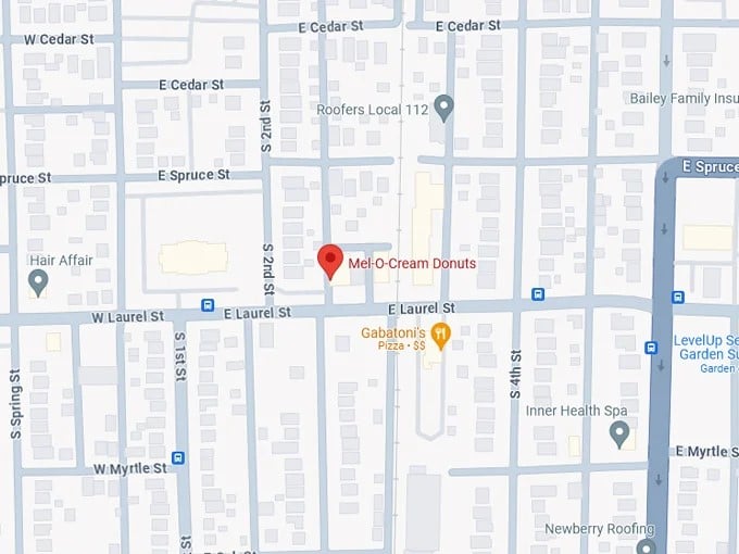 16. mel o cream donuts 10 map