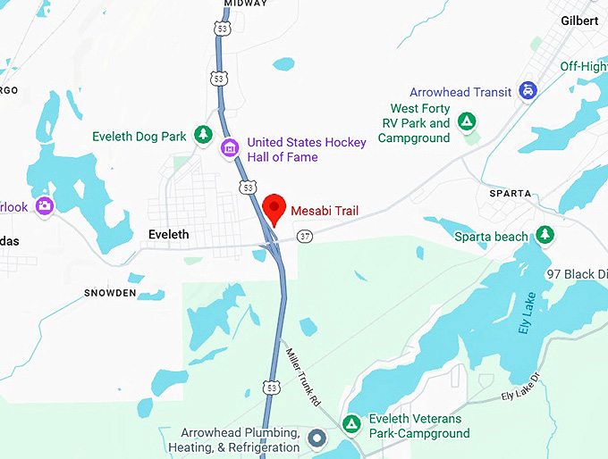 16. mesabi trail map