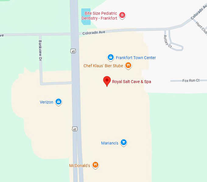 16. royal salt cave & spa map