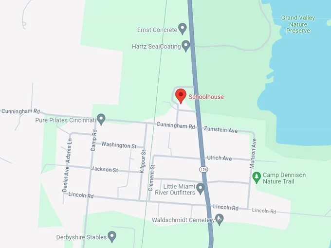 16. schoolhouse restaurant 10 map