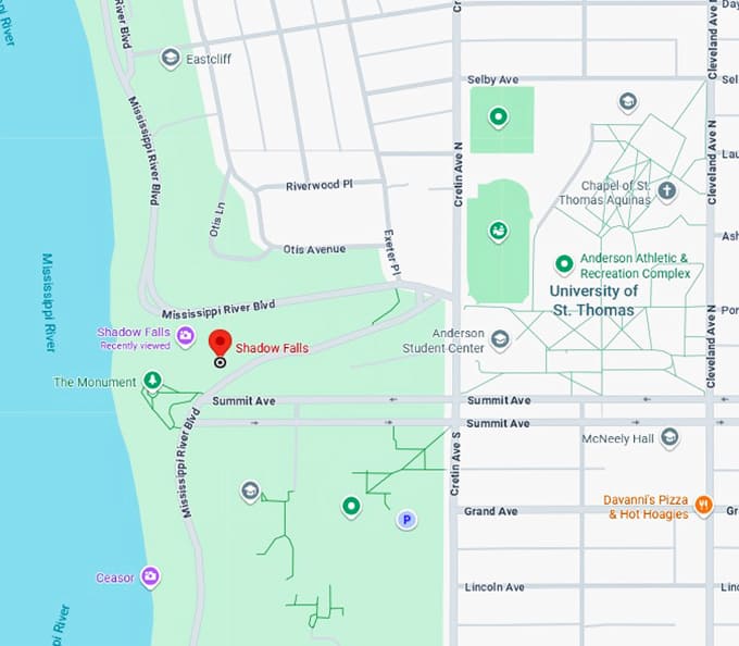 16. shadow falls loop map