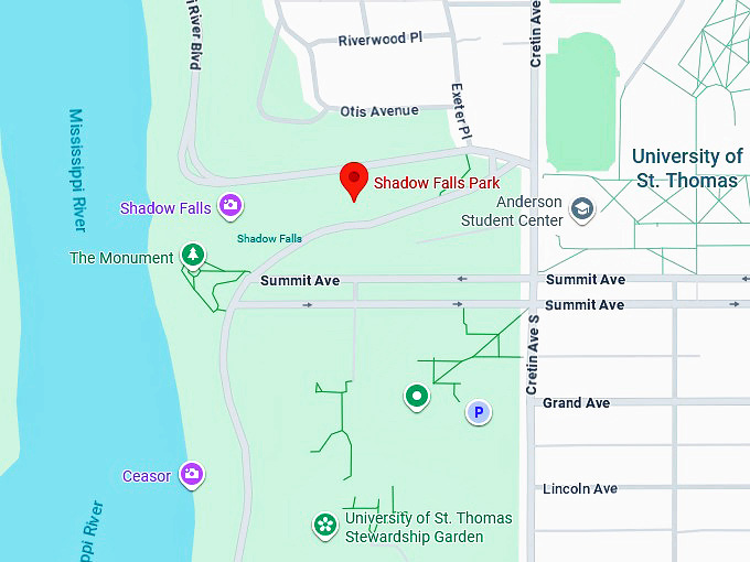 16. shadow falls park (saint paul, minnesota) map