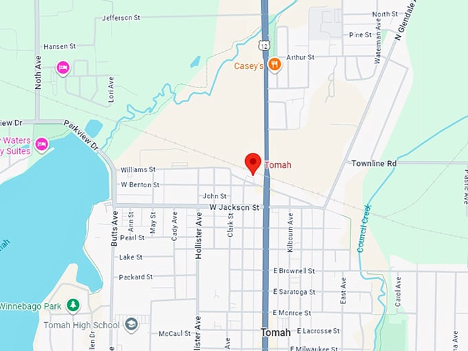 16. the empire builder tomah, wi map