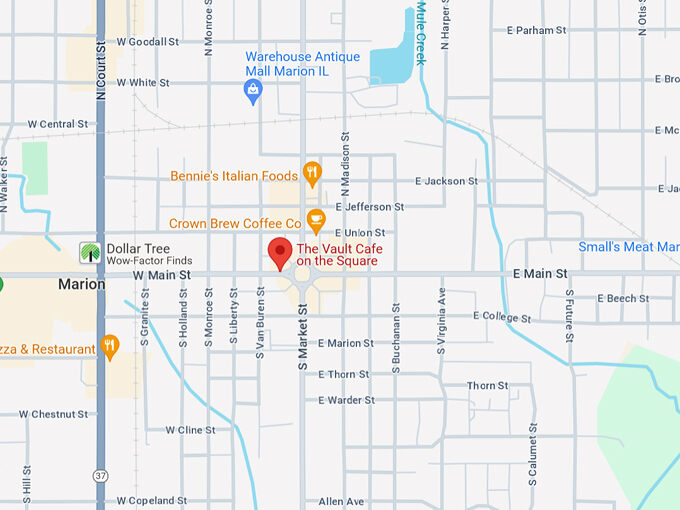 16. the vault cafe on the square