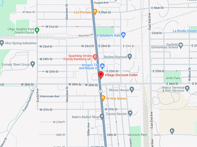 16. village discount outlet 10 m