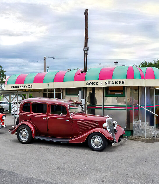 1950s style diner florida ftr